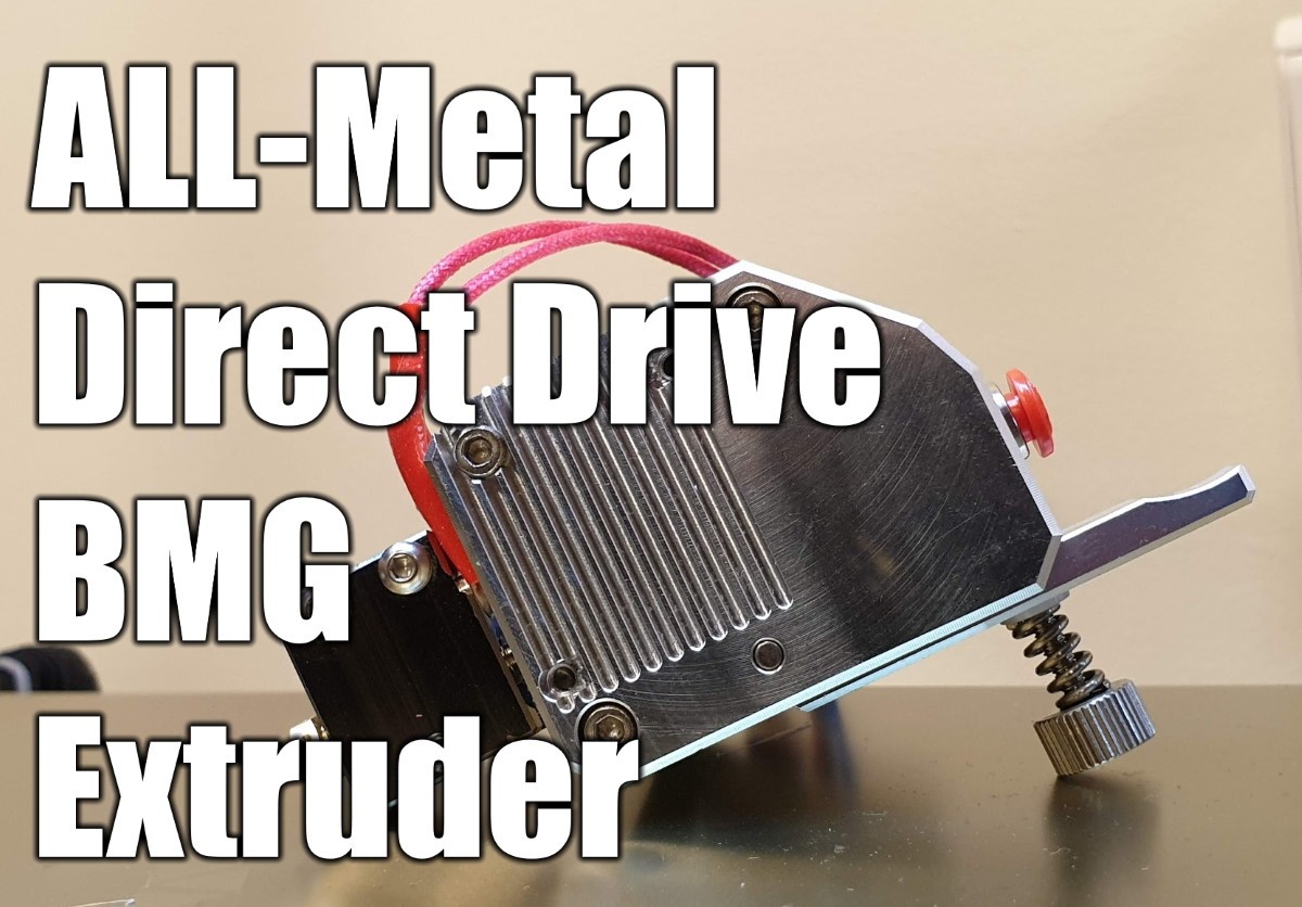 All-Metal BMG Direct Drive Extruder - My New Favorite | 3D Print Beginner