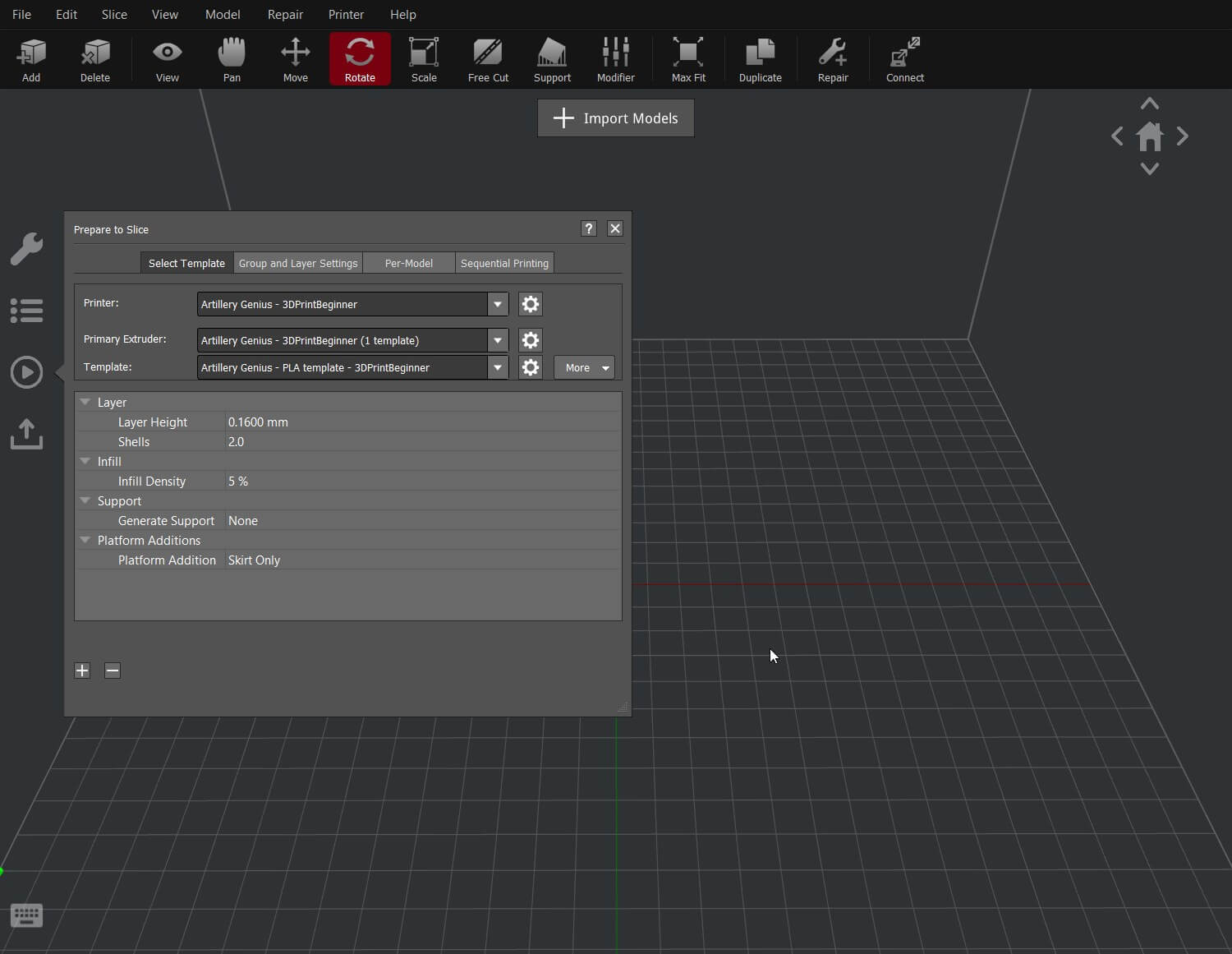 IdeaMaker Profile For Sidewinder X1 And Genius | 3D Print Beginner