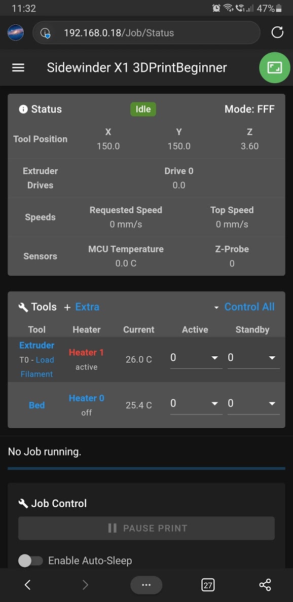 Ender 5 Plus RepRap Firmware Upgrade With FLY-RRF E3 Board | 3D Print ...