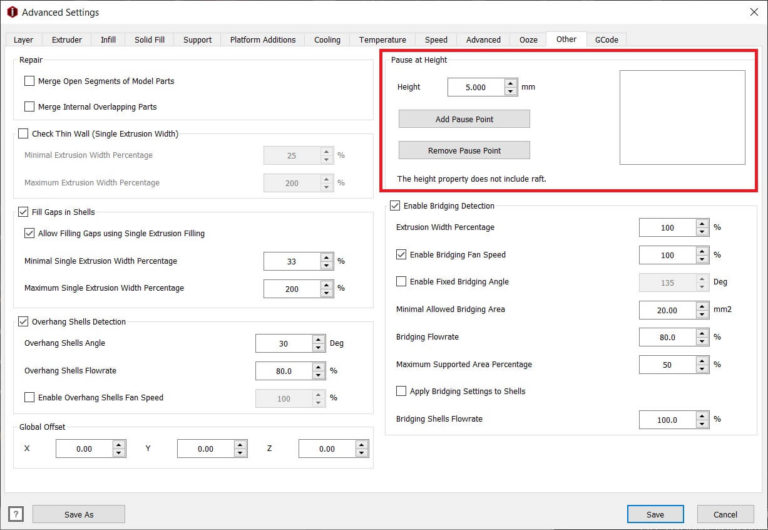 Filament Change With IdeaMaker: M600 Command | 3D Print Beginner