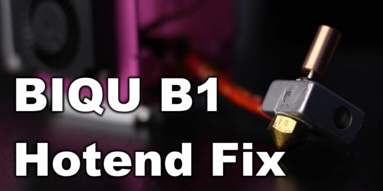 BIQU B1 Hotend Fix: Bi-Metal Heat Break Installation Guide | 3D Print ...