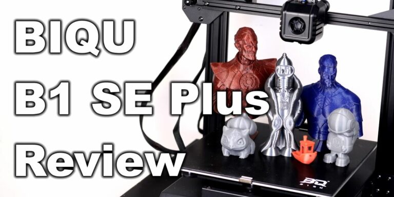 BIQU B1 SE PLUS Review: SKR 2 And ABL From Factory | 3D Print Beginner