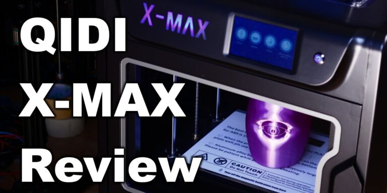 QIDI X-MAX Review: Enclosed High-Temperature 3D Printer | 3D Print Beginner