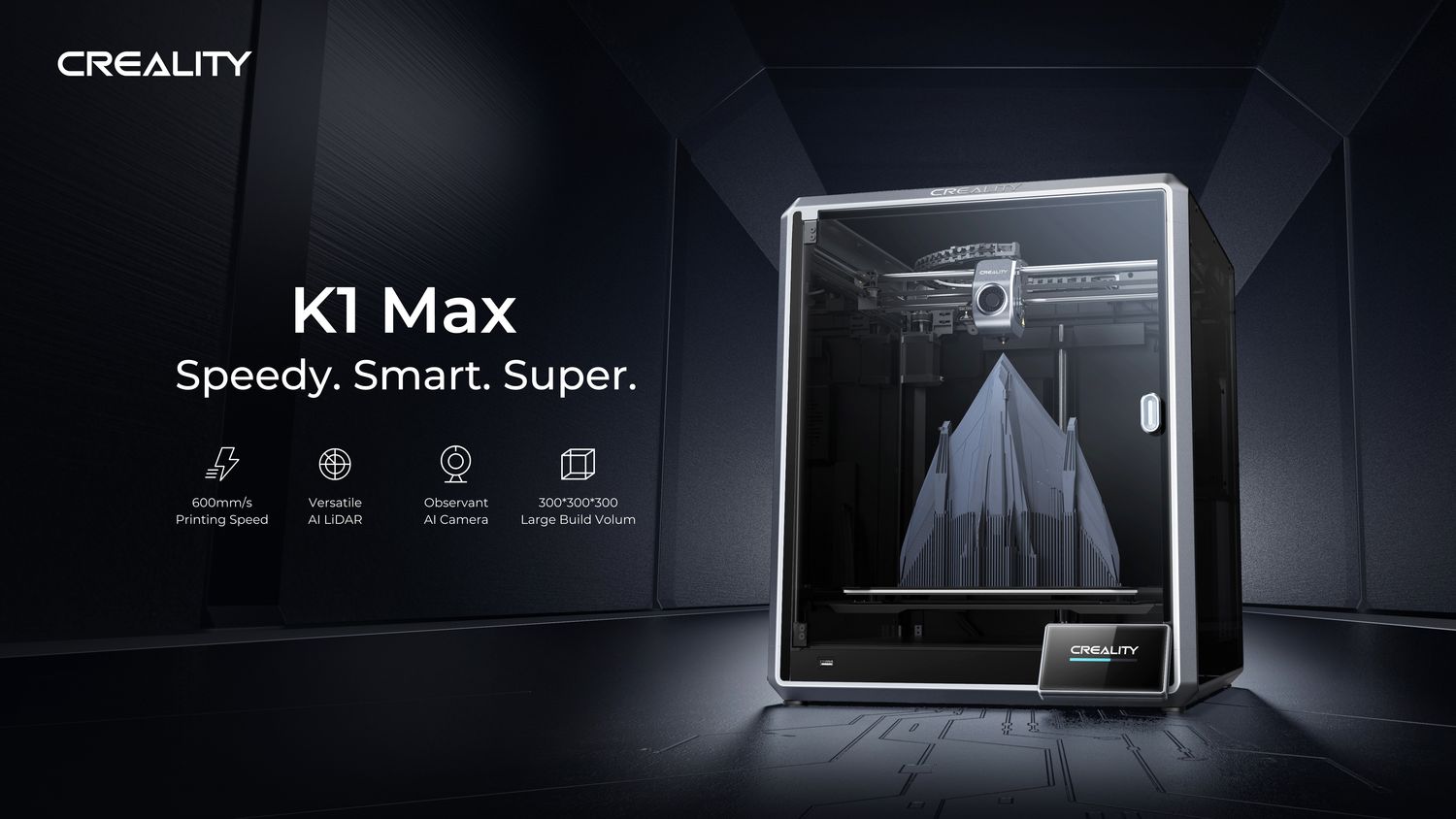 Creality Starts The Sale Of K1 Max 3D Printer: Better Price, Exciting ...