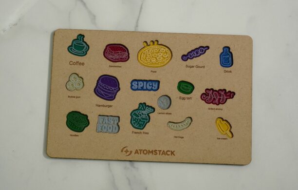 AtomStack Hurricane: 55W Desktop CO2 Laser Cutter | 3D Print Beginner