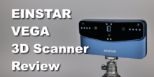 EINSTAR VEGA 3D Scanner Review | 3D Print Beginner